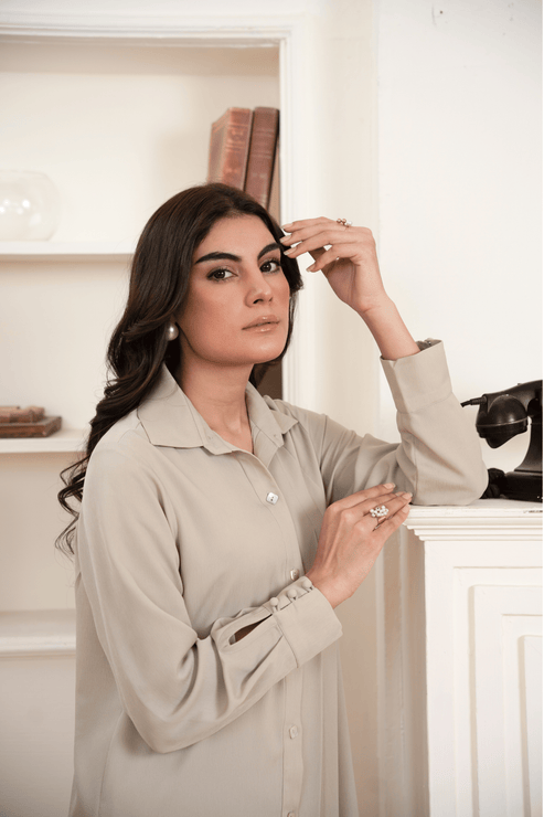 Alma Set – Minimal Daily Wear Co-ord by Laropa Pakistan – LAROPA